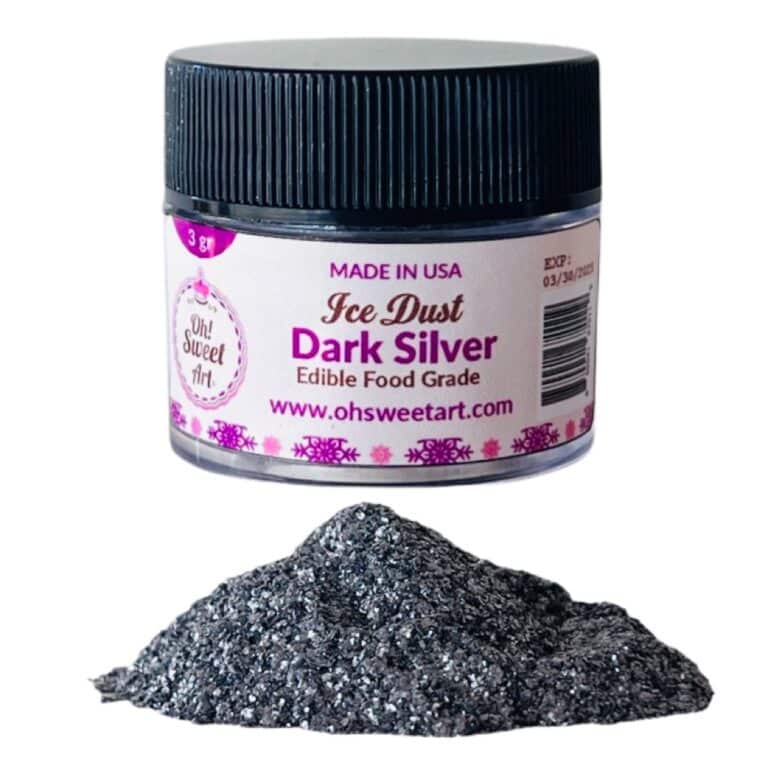 Silver Edible Glitter – Oh Sweet Art!